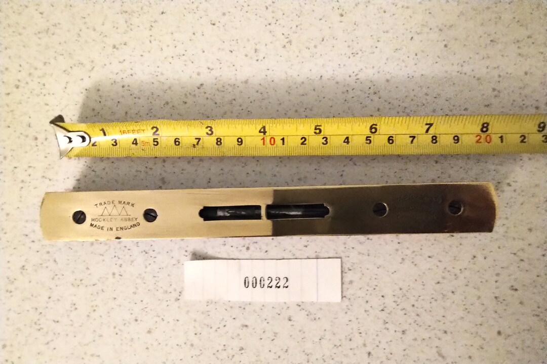 Small Engineer's Level With Brass Feet by Raybone. Fully Cleaned and ...