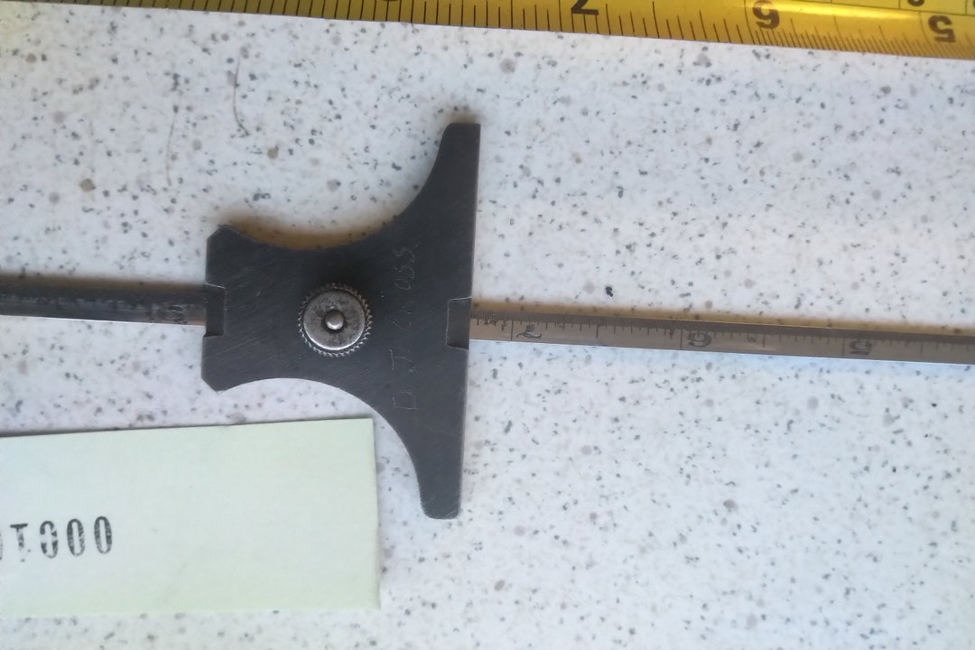 Moore & Wright Imperial Depth Gauge. in Very Good Condition, Cleaned ...