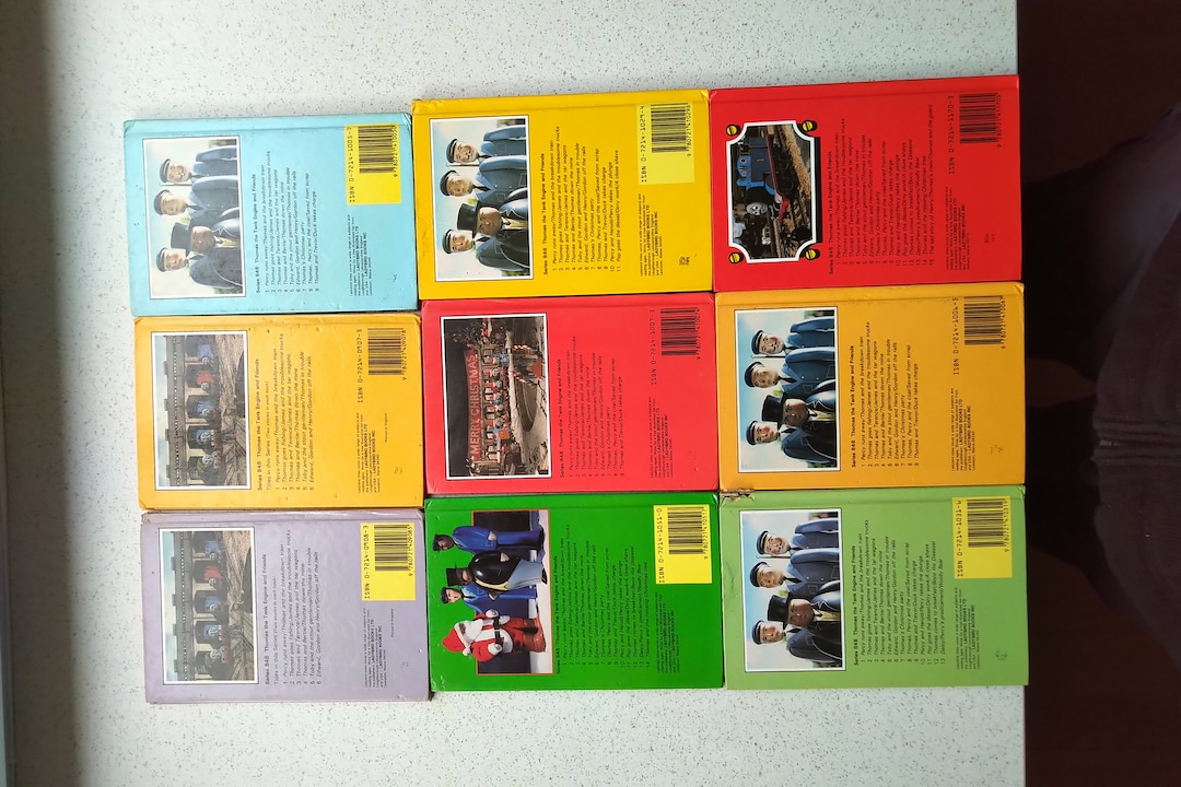6 Ladybird Books Thomas the Tank Engine. Not First Editions but in Good ...