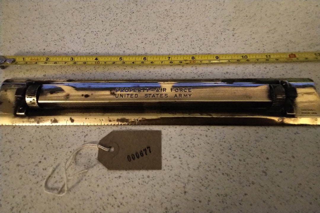 US Army Air Force Rolling Ruler in Brass, by Cox Stevens Aviation in ...