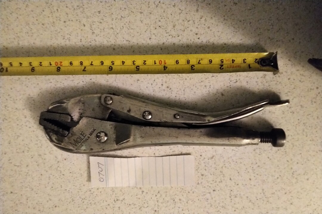 Genuine MOLE Self Locking Grips Made in Newport, Wales Before 1970. A ...