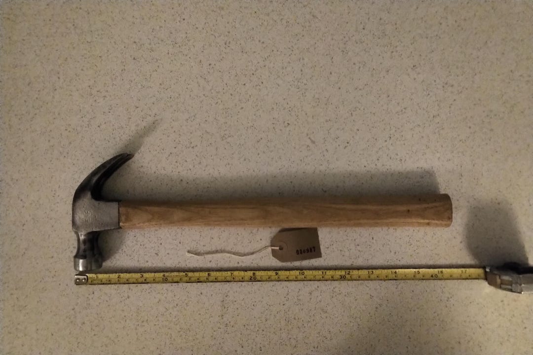 Footprint No2 Long Handled Claw Hammer in Superb Condition With New Ash ...