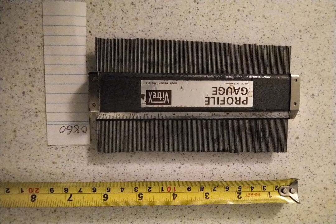 Vitrex Profile Gauge in Good Condition, Cleaned, Tight and Ready to Use ...