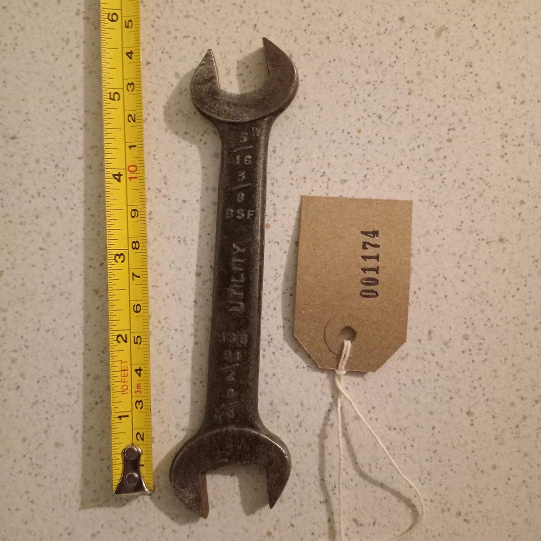 Unusual and Rare Spanner (wrench) Made in 1945 by VWB in Good ...