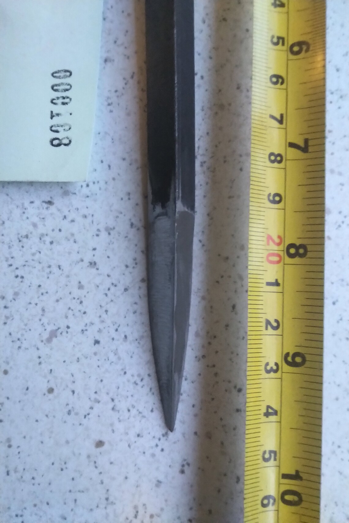 Eclipse Engineer's Three Square Bearing Scraper in Very Good Condition ...