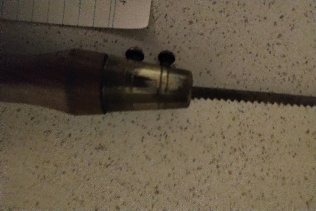 Padsaw or Keyhole Saw by Unknown Maker. Cleaned, Straightened ...