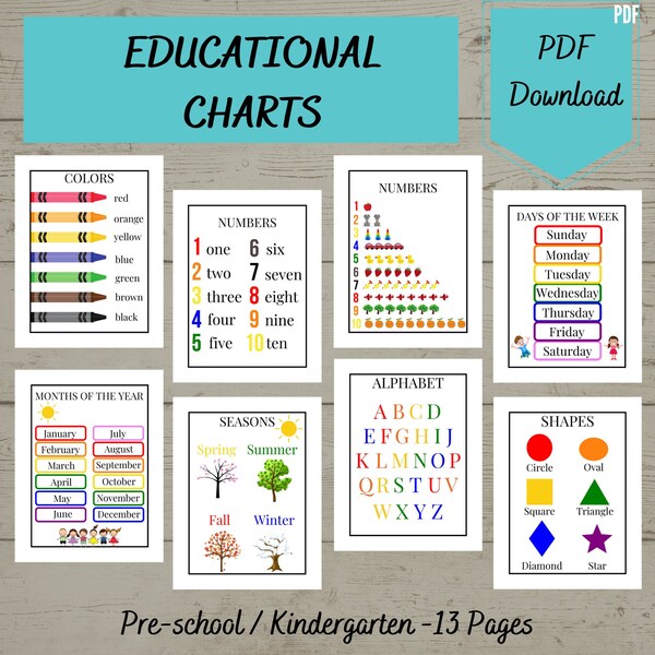 Shapes Anchor Chart - Etsy