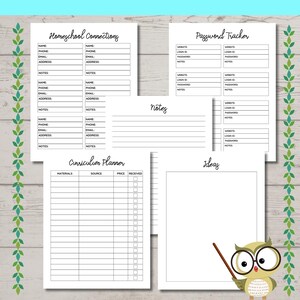Homeschool Planner, Lesson Plans, Attendance, and Record Keeper ...