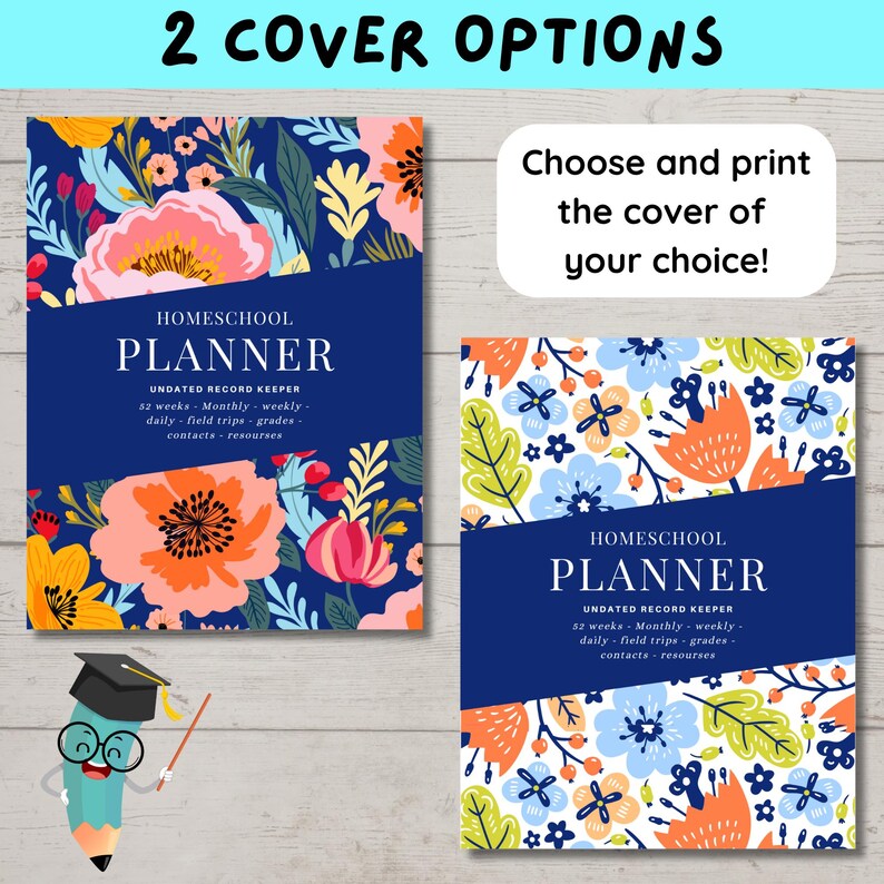 Homeschool Planner, Record Keeper, Home School Organizer, Teacher ...