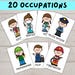 Community Helper Flashcards: Preschool & ESL Job Cards (digital ...