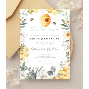 Let's BEE Married Wedding Seating Chart, Please Bee Seated Bee Hive ...