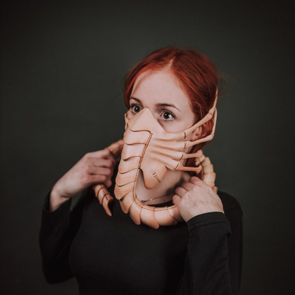 Facehugger Mask - Etsy