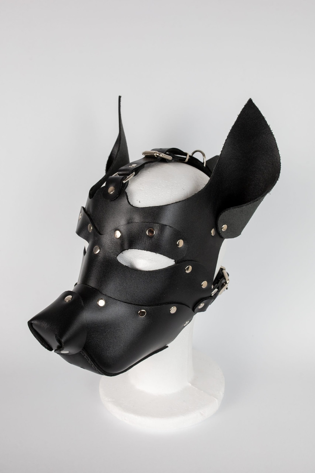 Petplay Leather Dog Mask - Etsy