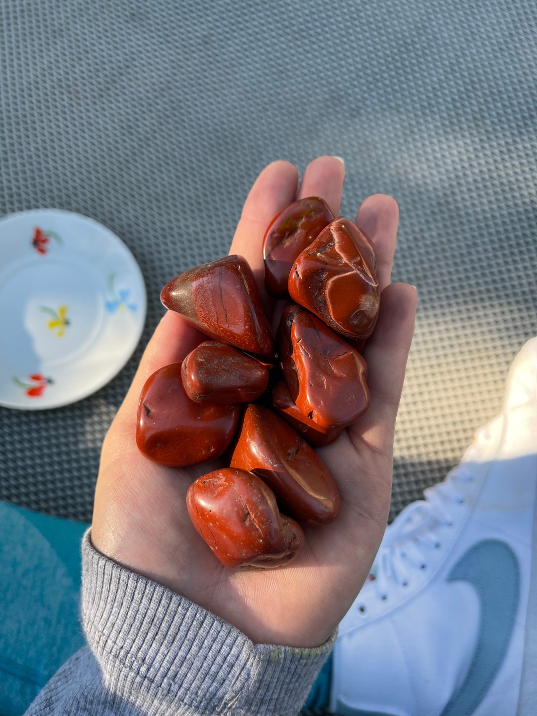 Tumbled Red Jasper - Etsy