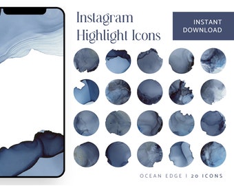 20 Instagram Highlight Icons Instagram Story Covers Green - Etsy