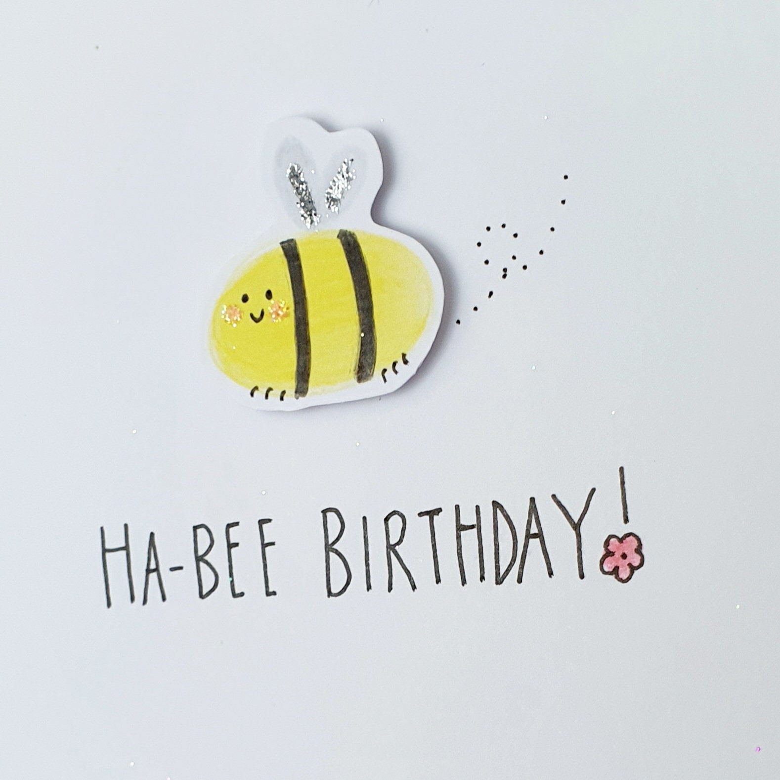BUMBLEBEE Card A6 SIZE / Happy Birthday / Habee Birthday / Birthday ...