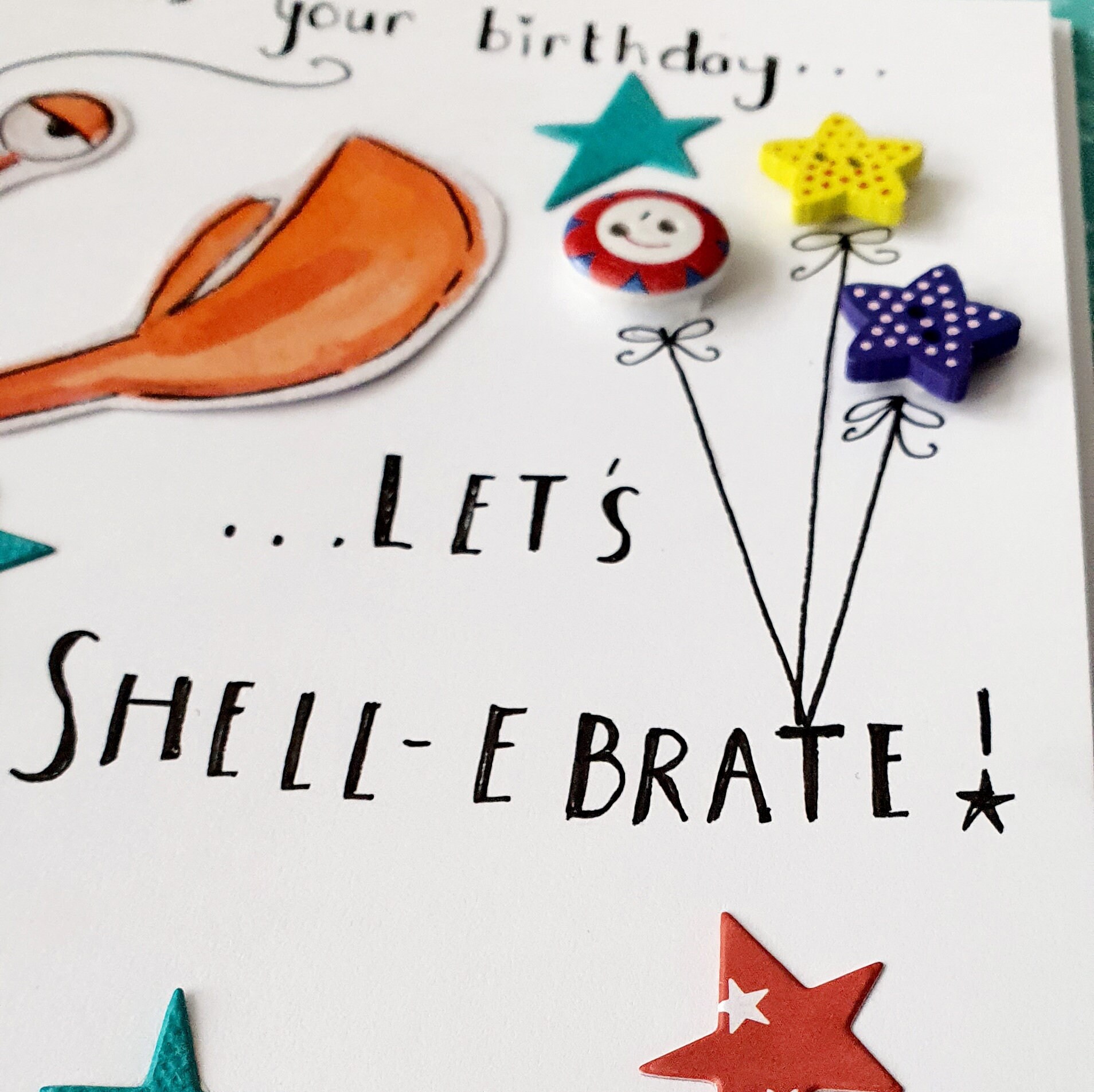 Lobster Happy Birthday Card -7x7inch SIZE /lobster Cards/you're My ...