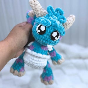 Baby Diaper Monster Crochet Pattern - Etsy