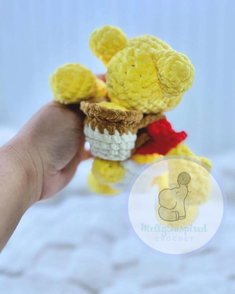 Baby Pooh Bear Crochet Pattern - Etsy
