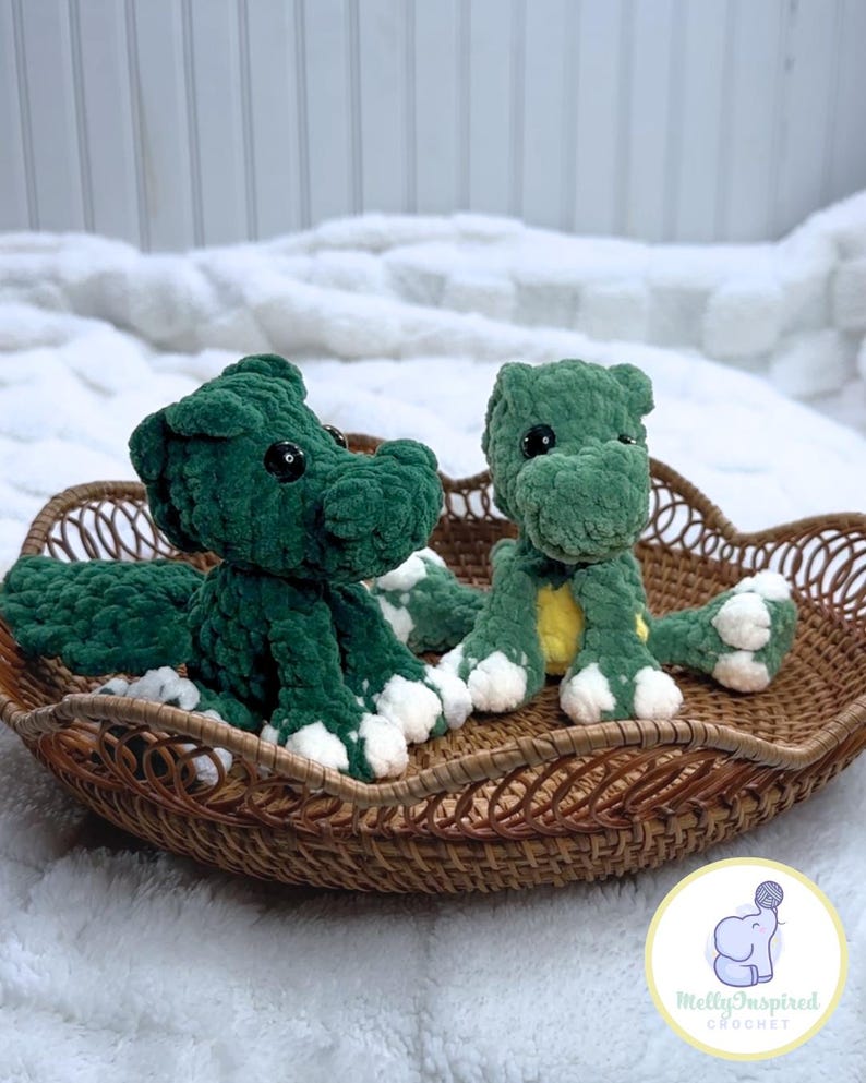 Gael the Gator Low-sew Crochet Pattern - Etsy