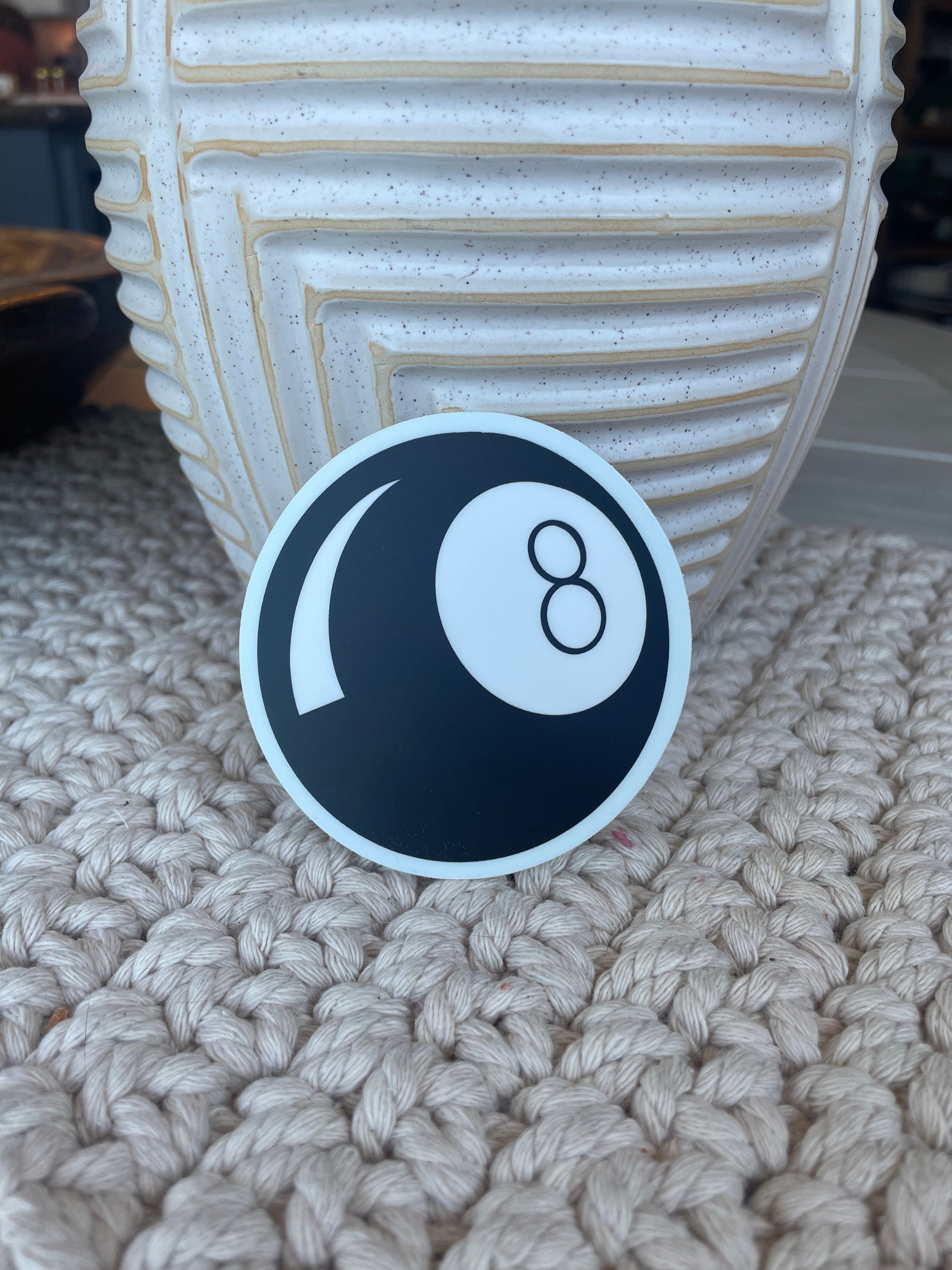 8 Ball Sticker - Etsy