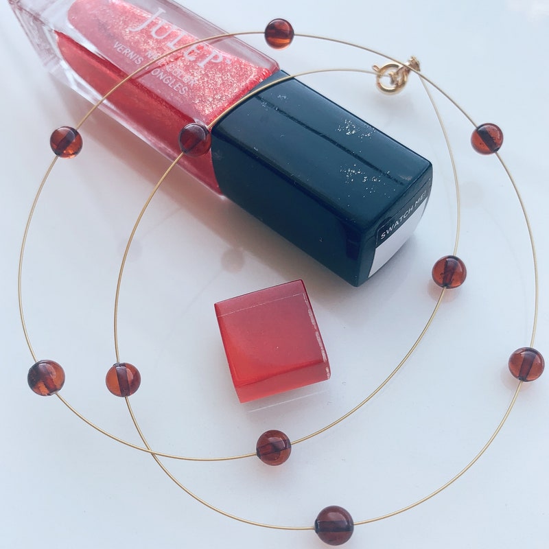 Blood Pearl Necklace - Etsy