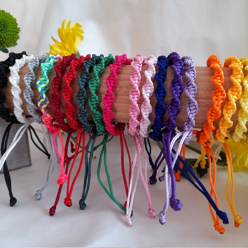 Twisted Friendship Bracelets - Etsy