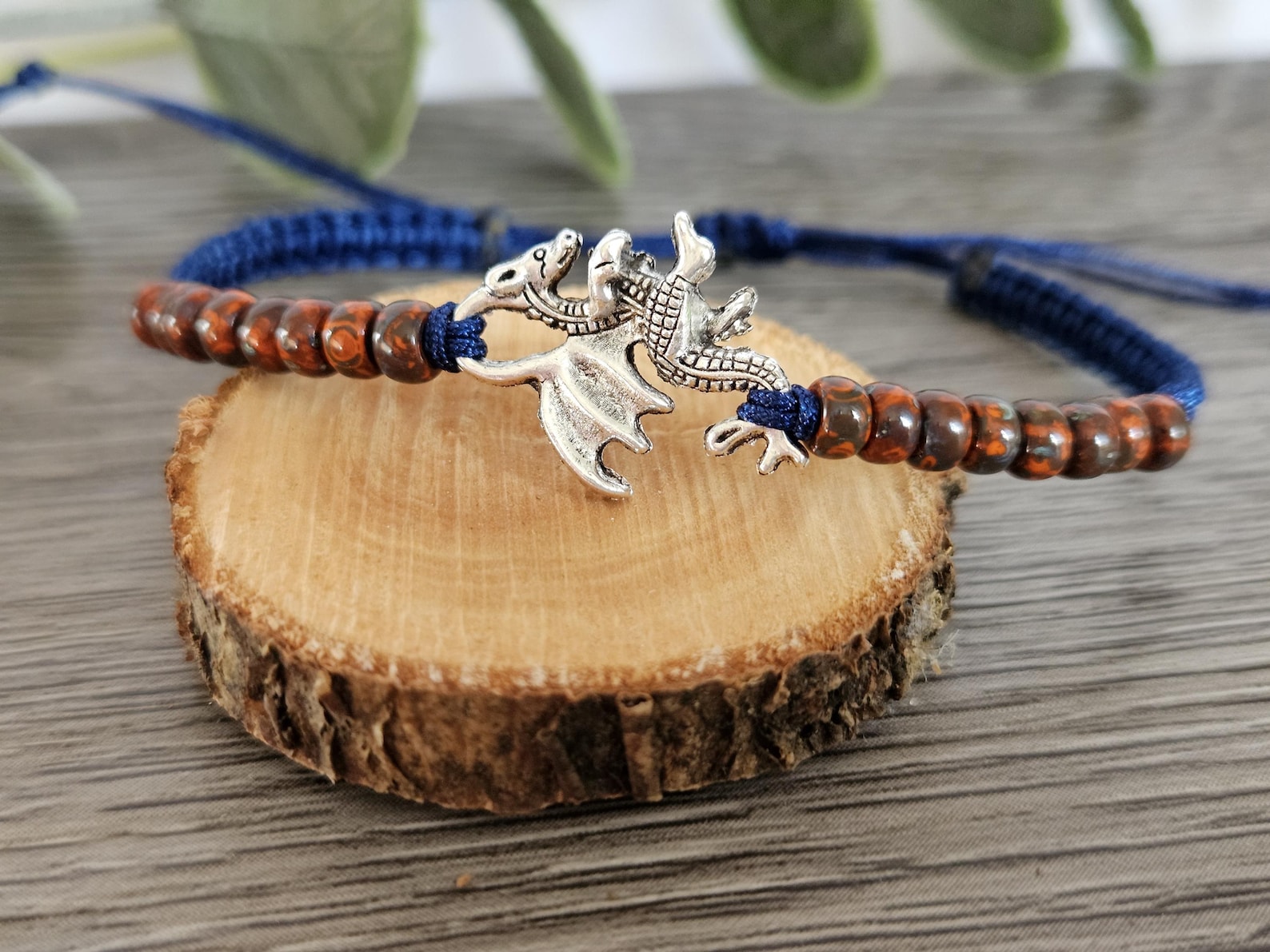 Dragon Bracelet, 24 Colours, Charm Bead Bracelet, Charm Bracelet ...
