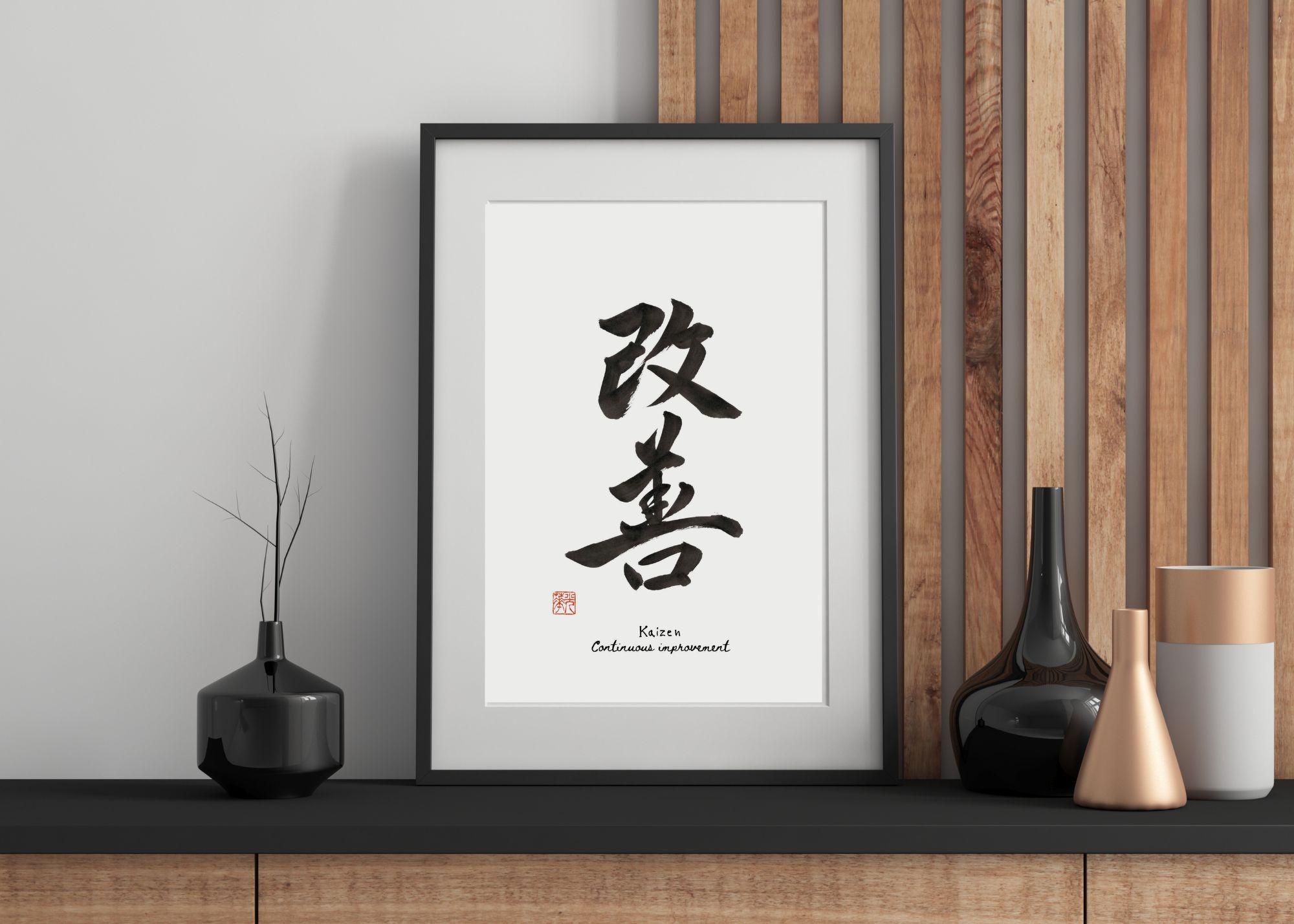 Kaizen, Continuous Improvement.digital Art Print,instant Download, Wall ...