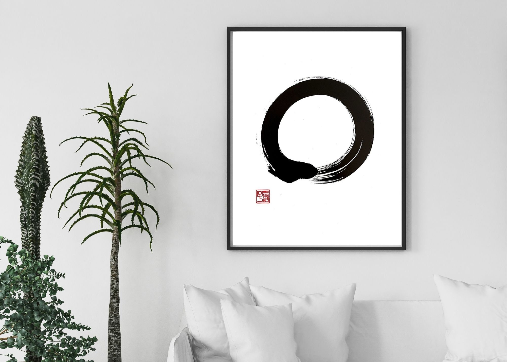 Enso Zen-circle , Wall Art,instant Download, Zen Quote Print, Zen Quote ...