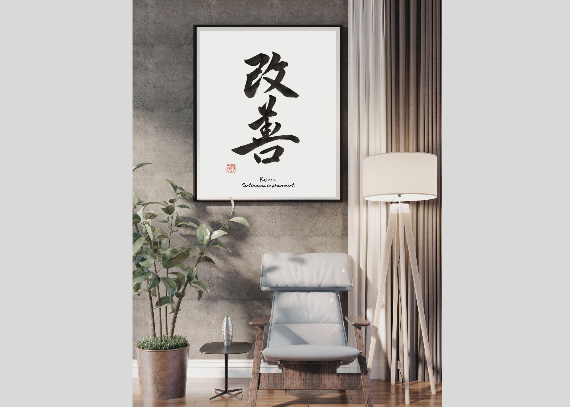 Kaizen, Continuous Improvement.digital Art Print,instant Download, Wall ...