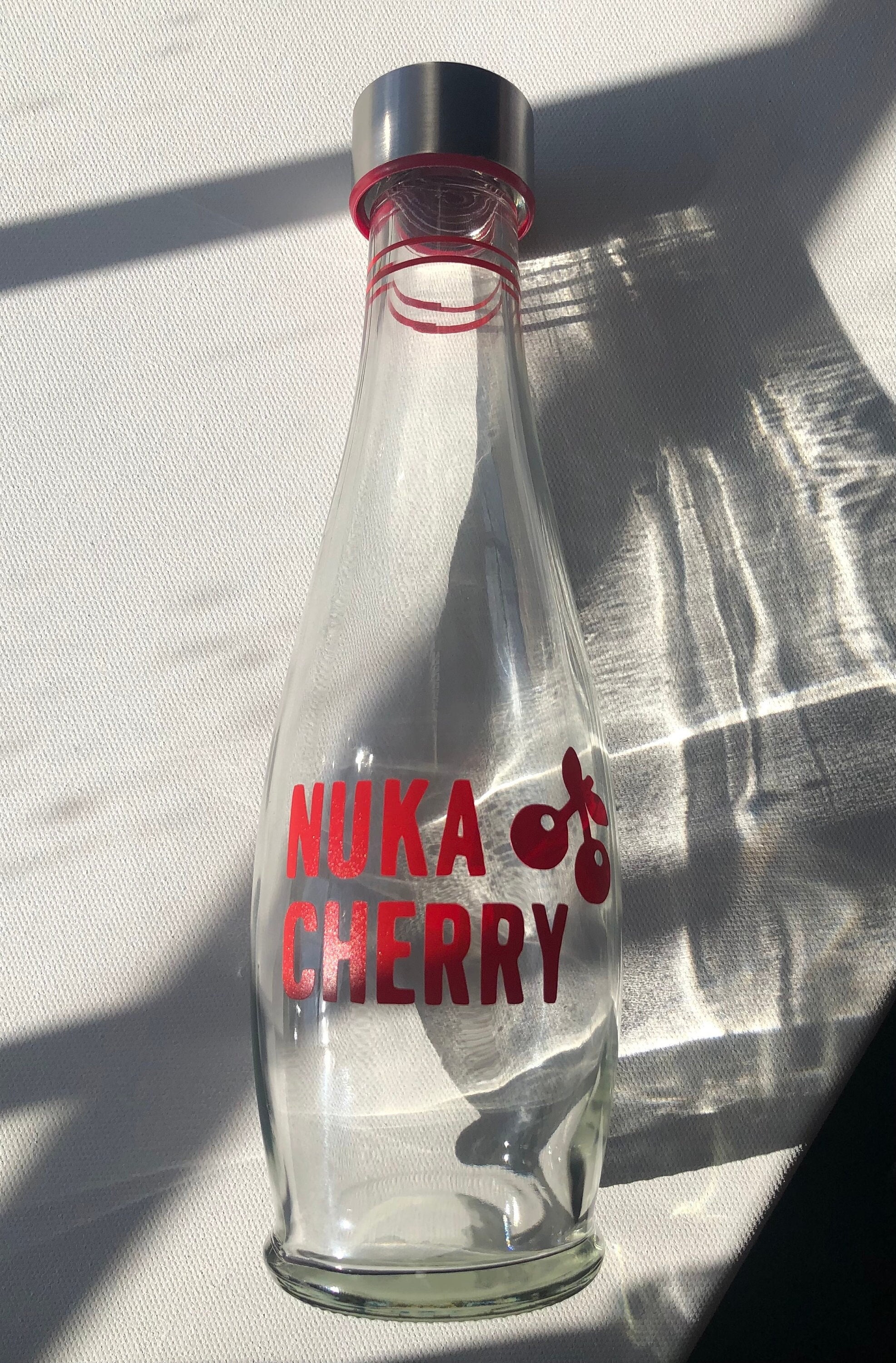 Fallout Video Game Fan Art Nuka Cola Cherry Reusable Glass - Etsy