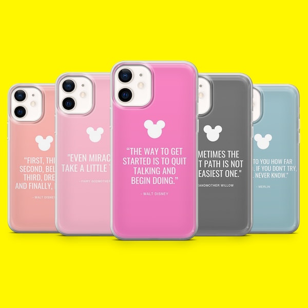 Walt Disneys Phone Case - Etsy