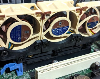 Low Profile PCI Fan Mount for 40mm Fans With Screw Inserts - Etsy