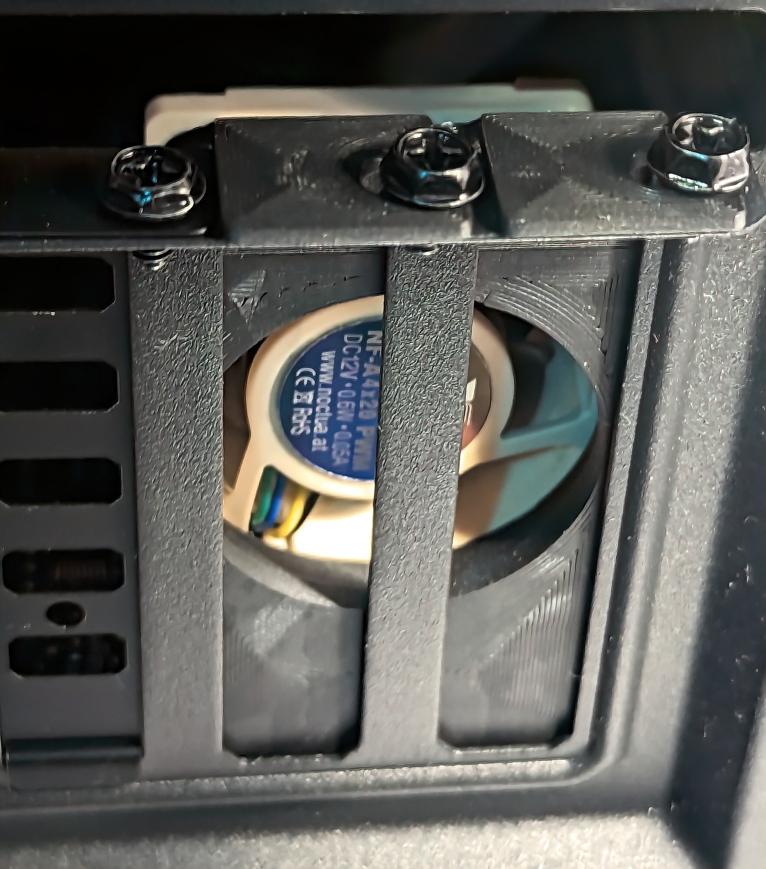 Low Profile PCI Fan Mount for 40mm Fans With Screw Inserts - Etsy