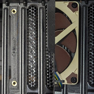 External PCI Fan Mount for 40 60 80 92mm Fans With Screw Inserts - Etsy