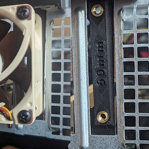 External PCI Fan Mount for 40 60 80 92mm Fans With Screw Inserts - Etsy