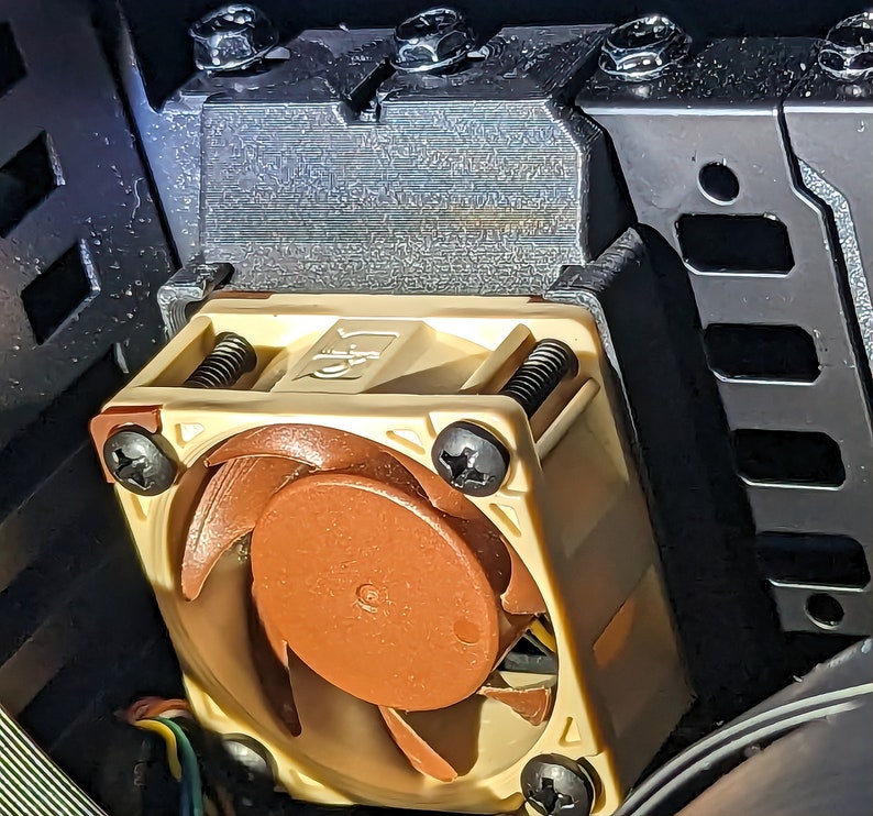 Low Profile PCI Fan Mount for 40mm Fans With Screw Inserts - Etsy