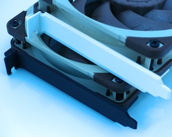 Low Profile PCI Fan Mount for 60mm Fans With Screw Inserts - Etsy