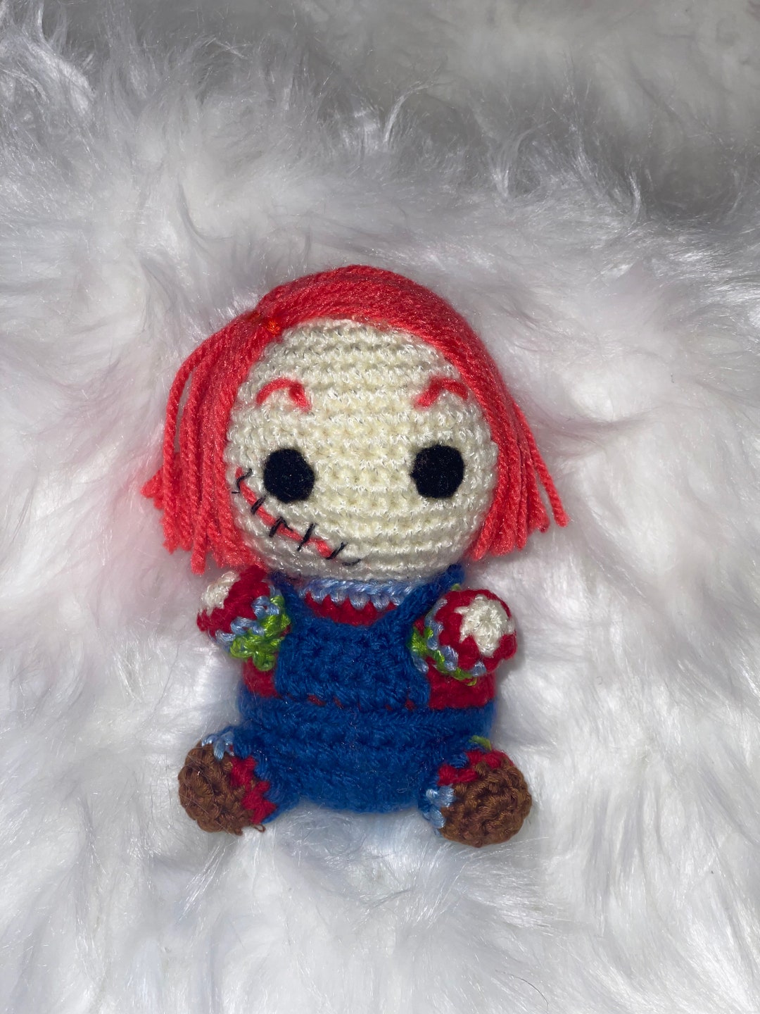 Chucky Crocheted Amigurumi Doll - Etsy