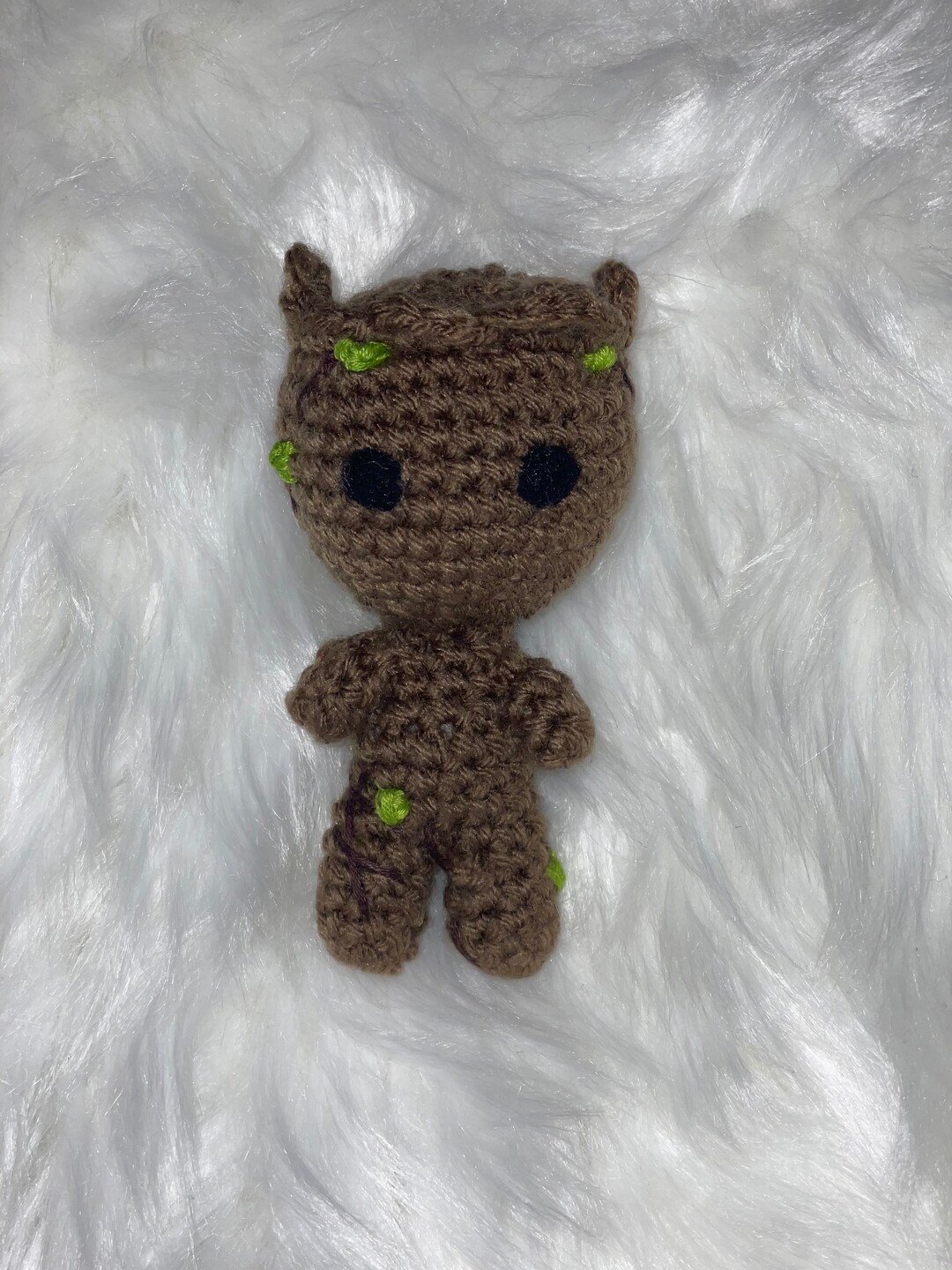 Baby Groot Crocheted Amigurumi Doll - Etsy