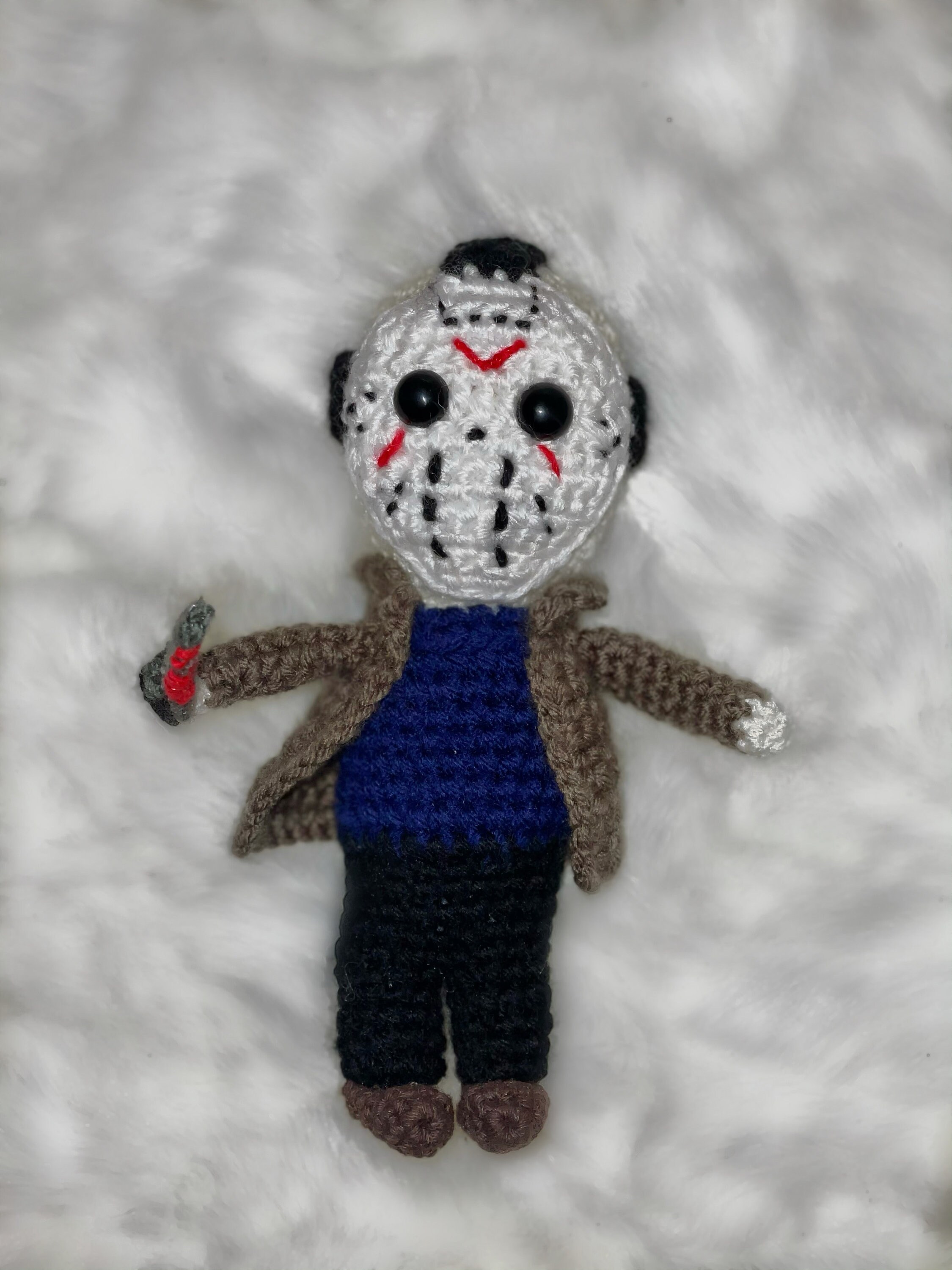 Jason Vorhees Crocheted Amigurumi Doll | Etsy