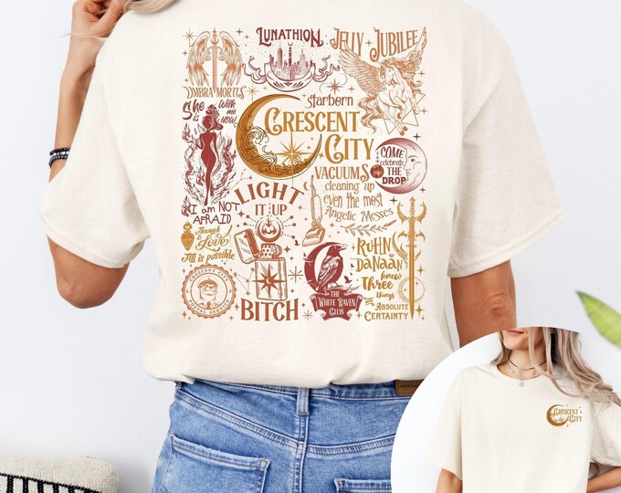 Jelly Jubilee Shirt, Crescent City Merch, Bryce Quinlan, SJM, Booktok ...