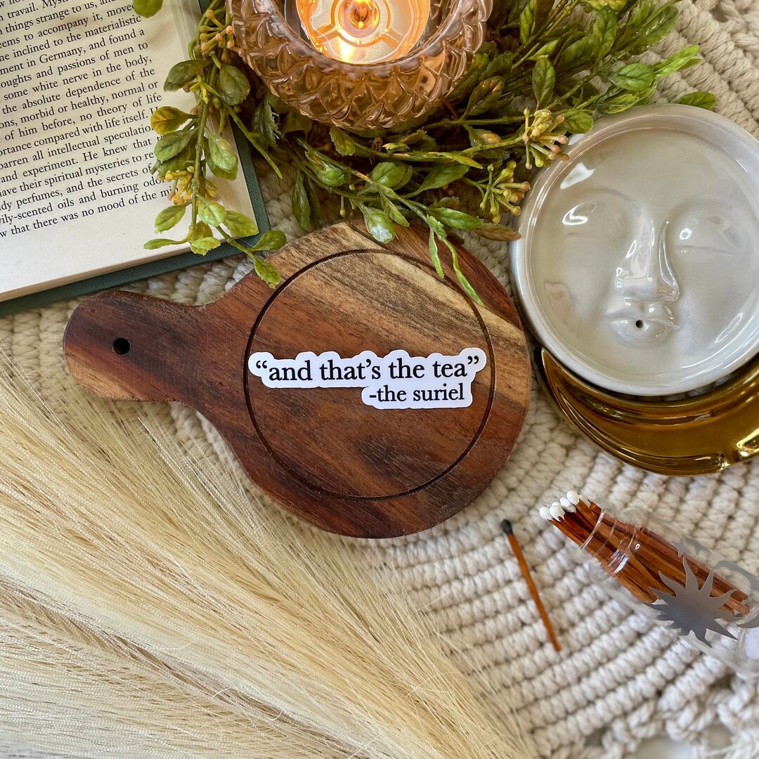 And That's the Tea the Suriel Sticker ACOTAR Stickers Bookish Stickers ...