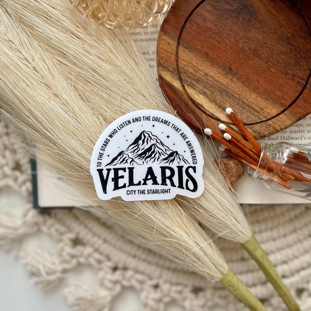 ACOTAR Velaris Sticker City of Starlight Bookish Stickers Kindle ...