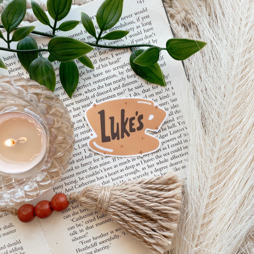 Luke's Coffee Sticker | Luke’s Sticker | Stars Hollow Stickers | Luke's ...