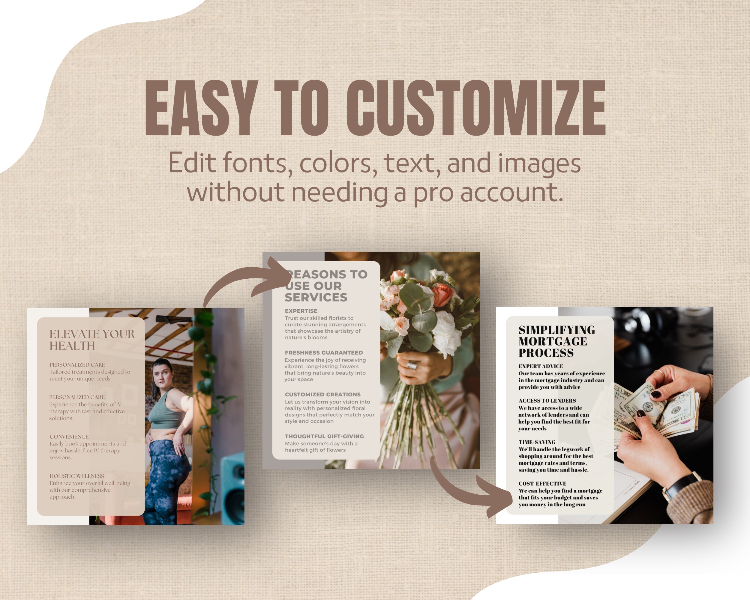 Iv Therapy Instagram Post Template, Editable Social Media Posts for Iv ...