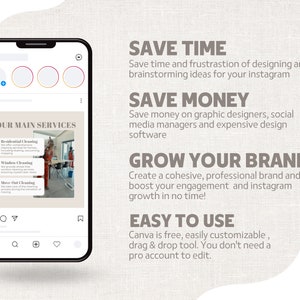 Cleaning Business Instagram Post Template, Editable Social Media Posts ...
