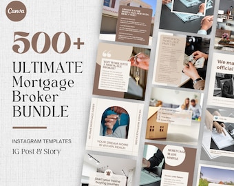 6 Mortgage Social Media Posts Sampler Loan Officer Marketing Mortgage ...