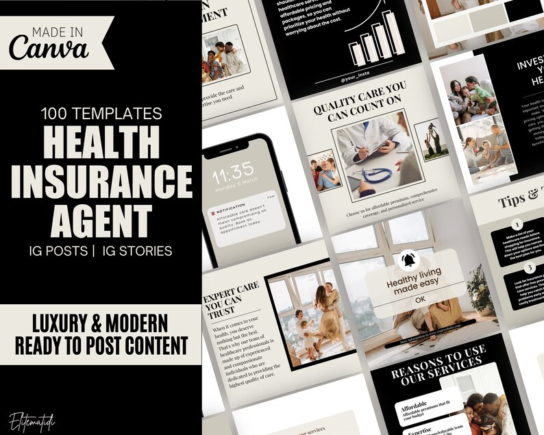 Health Insurance Instagram, Health Insurance Agent Marketing, Health ...